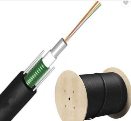 12 Core Gyxtw Fiber Optic Cable G652D Unitube Armoured For Duct Aerial ...