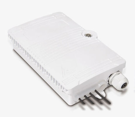 4 Cores Fiber Optic Distribution Box 4 Outlet 1 Entry Box For Drop Cable