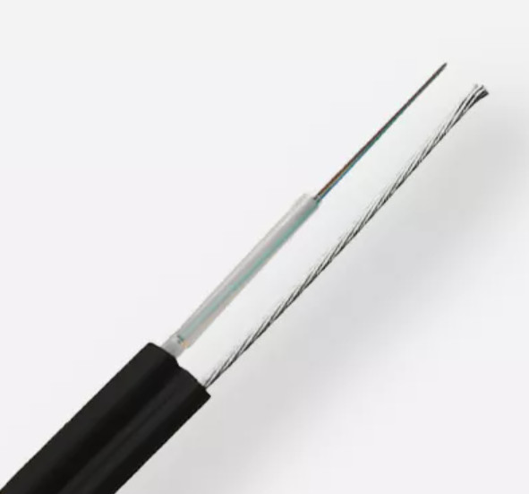 GYXTC8Y Outdoor Fig8 Fiber Optic Cable 2 4 6 8 12 Core Aerial Steel ...